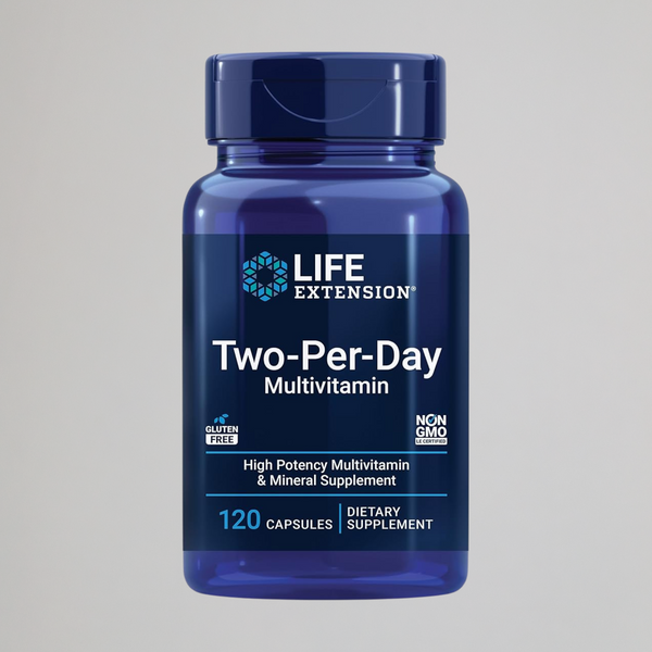 Life Extension Two-Per-Day Multivitamin , 120 Capsules – themassnutrition